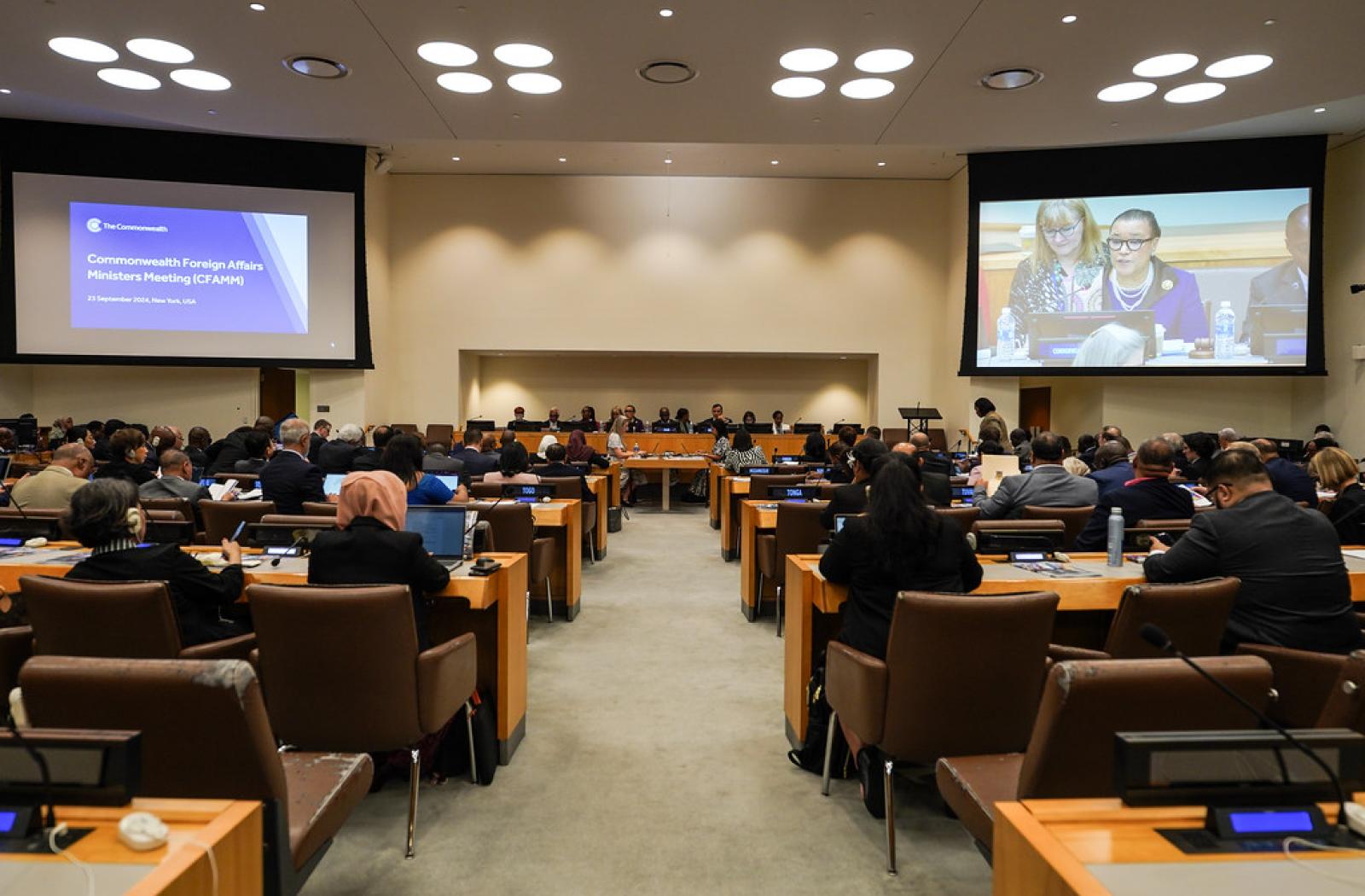 Commonwealth Foreign Affairs Ministers Discuss Global Challenges in New ...